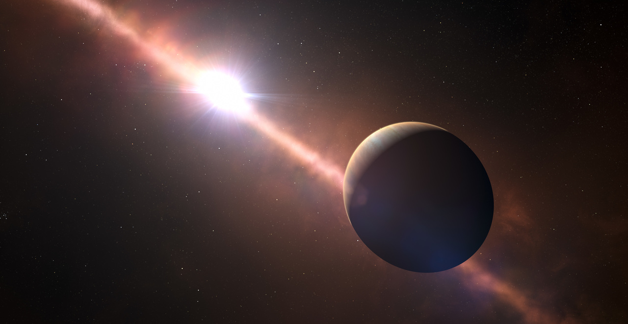 Draaisnelheid van exoplaneet bepaald - NEMO Kennislink