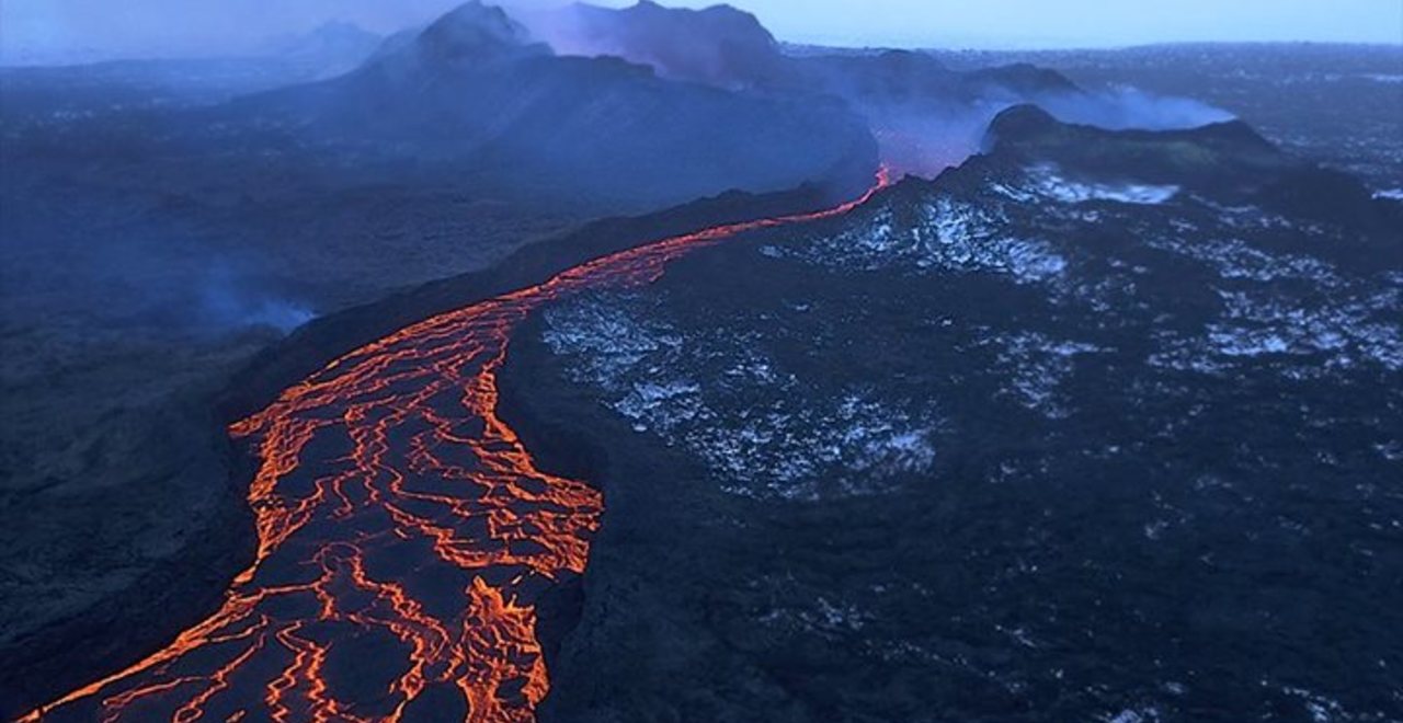 Waarschuwing: Eruptie bij Holuhraun gestopt - NEMO Kennislink