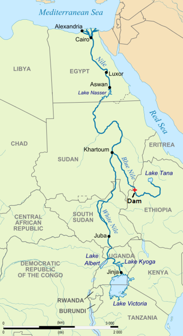 Geruzie over het water in de Nijl - NEMO Kennislink